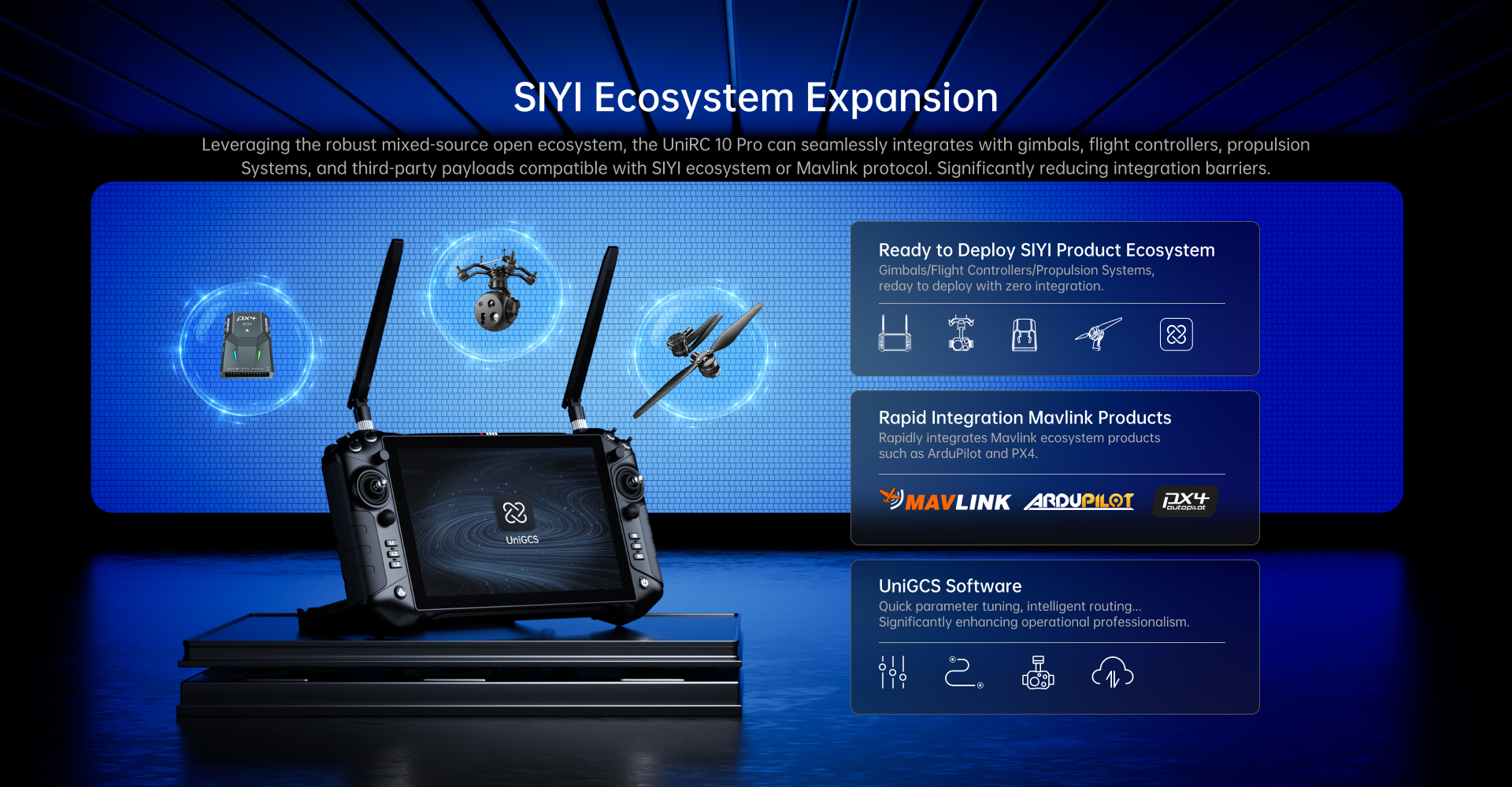 UniRC 10 Pro_Handheld Ground Station_Link & Controller - SIYI ...