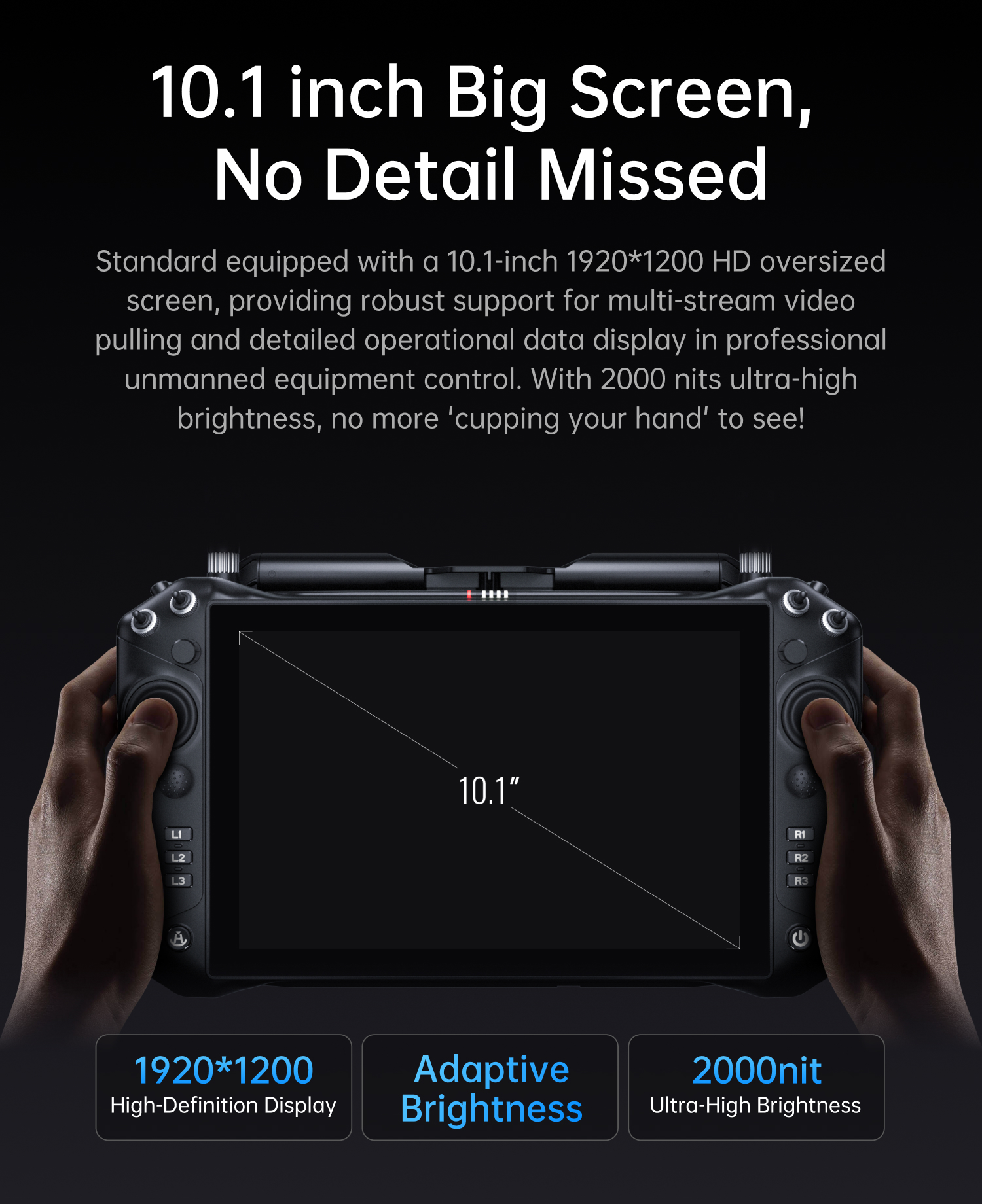 UniRC 10 Pro_Handheld Ground Station_Link & Controller - SIYI ...